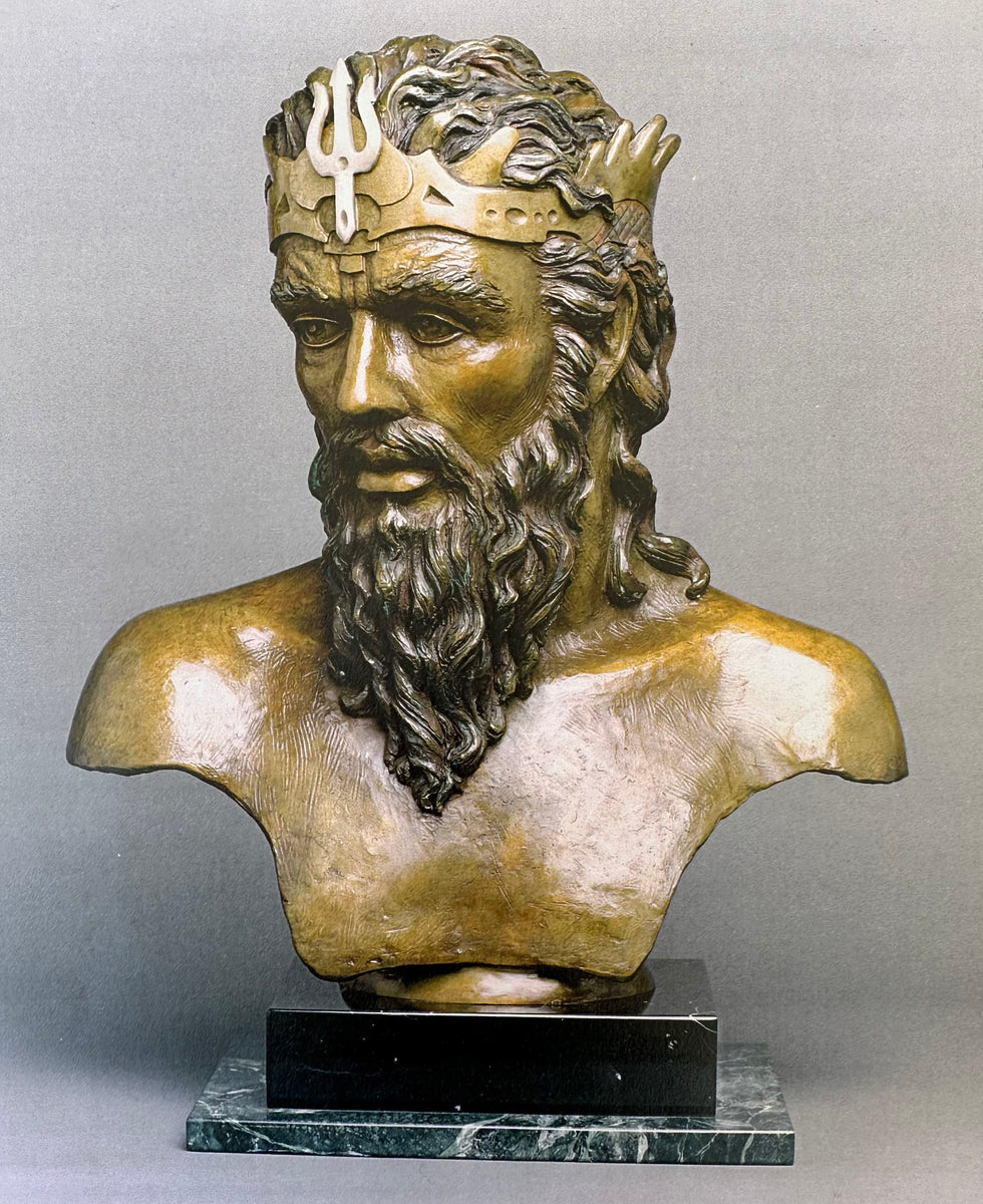 "Neptune" by Lance Jost, Sculpture – LagunaART.com gallery
