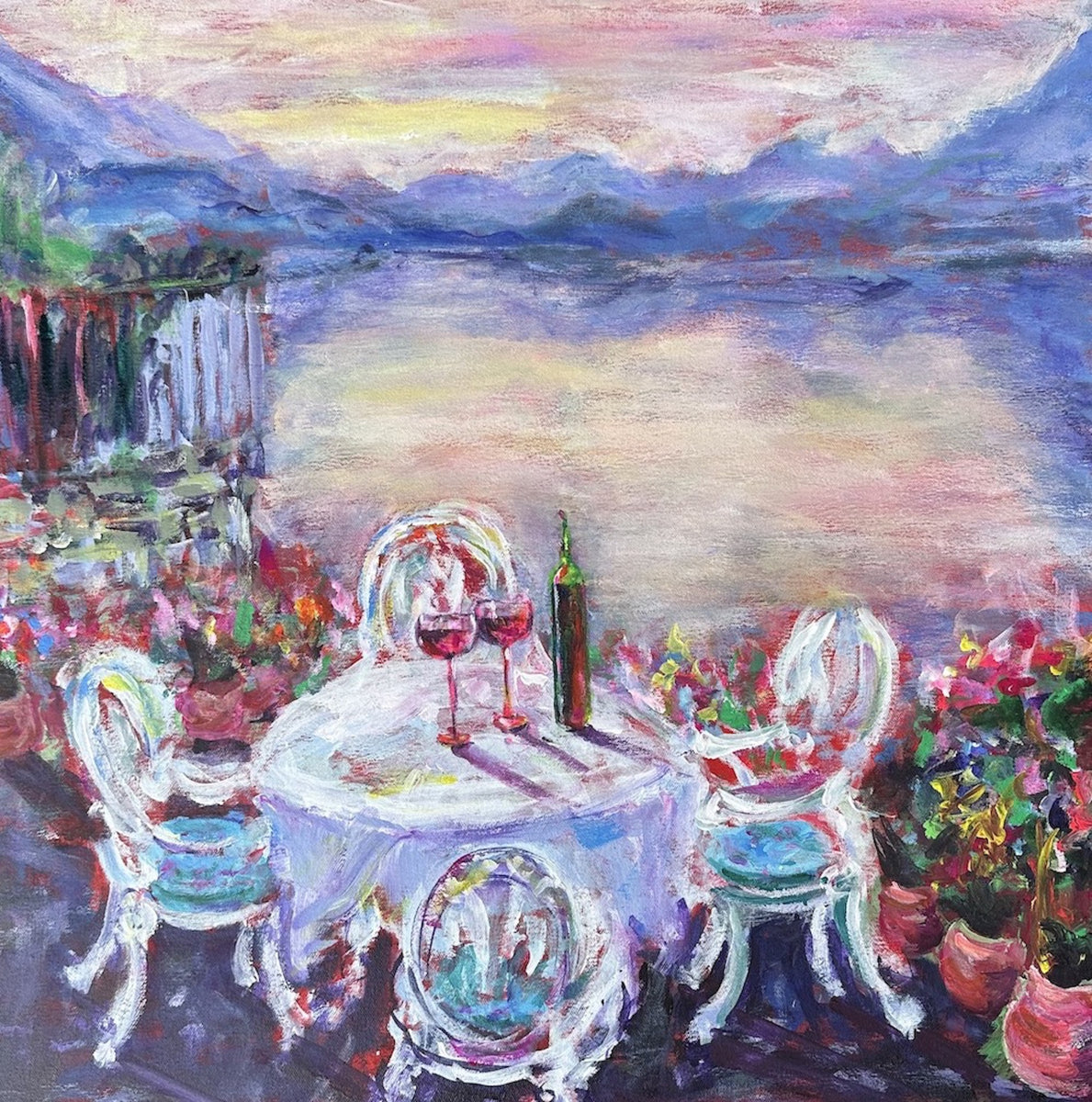 "Private Paradise" by Charissa Smith, Acrylic on Canvas – LagunaART.com ...