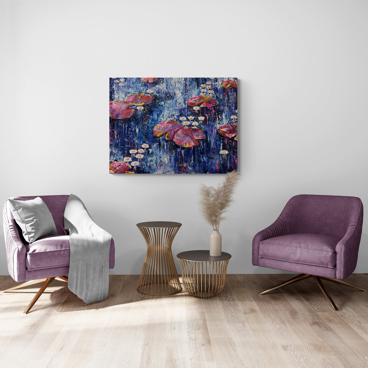 "Lilium in the Winter" by Charissa Smith, Oil on Canvas – LagunaART.com ...