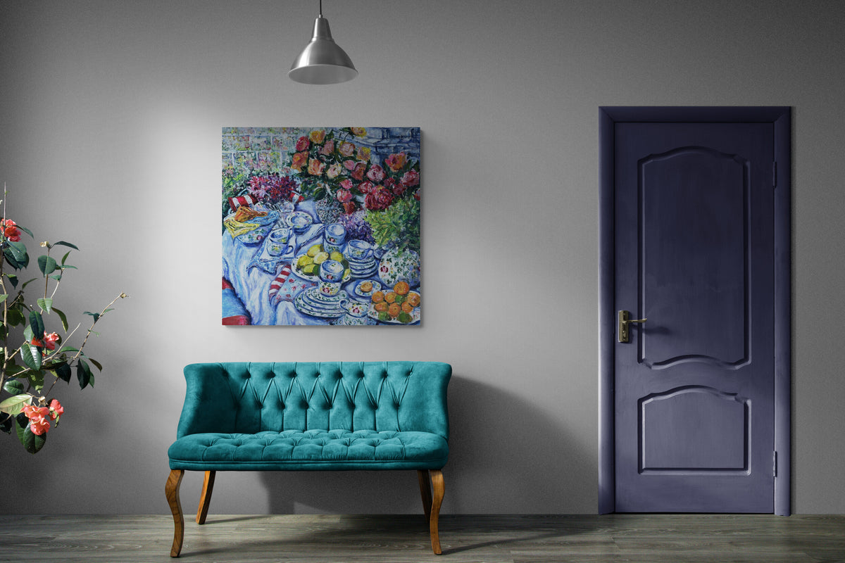 "Invite Only" by Charissa Smith, Oil on Canvas – LagunaART.com gallery