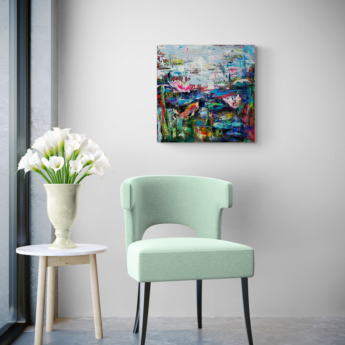 "Don't Be So Koi" by Charissa Smith, Acrylic on Canvas – LagunaART.com ...
