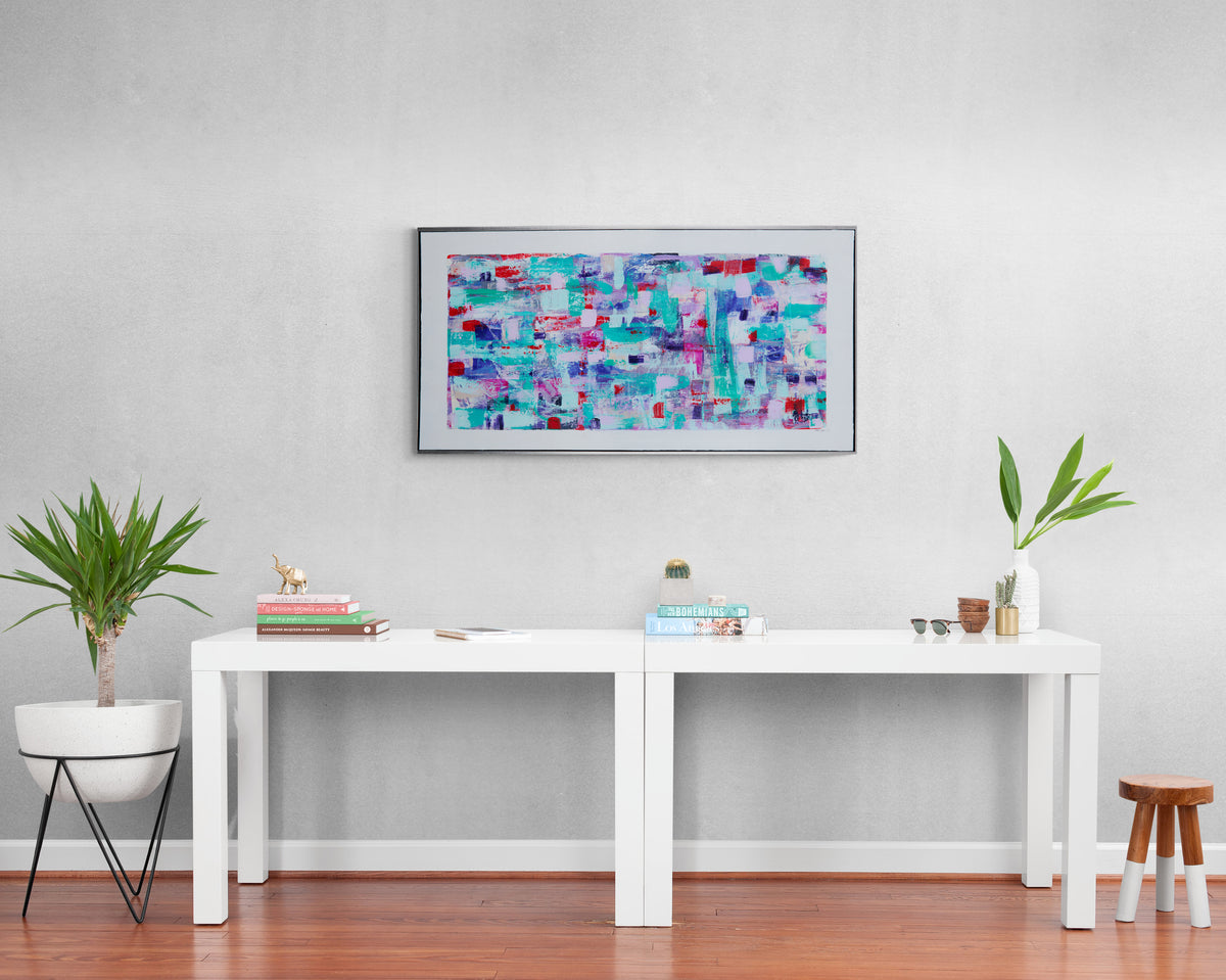 "Dancing Colors" by Brian Houser, Acrylic on Canvas – LagunaART.com gallery