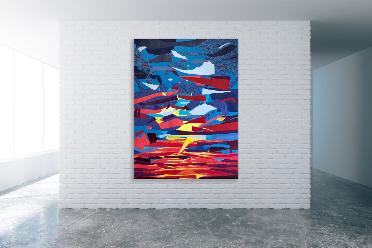 “New York, New York” By Dogan Dogan, Mixed Media and Oil on Canvas ...