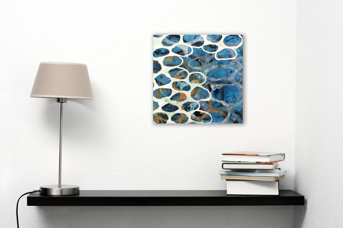 Tiny Glacier 1 by Susan Meier, Mixed Media on Canvas – LagunaART.com ...