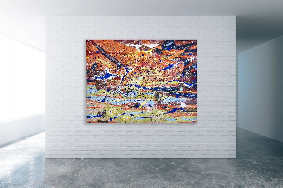 “No.2” By Dogan Dogan, Mixed Media and Oil on Canvas – LagunaART.com ...