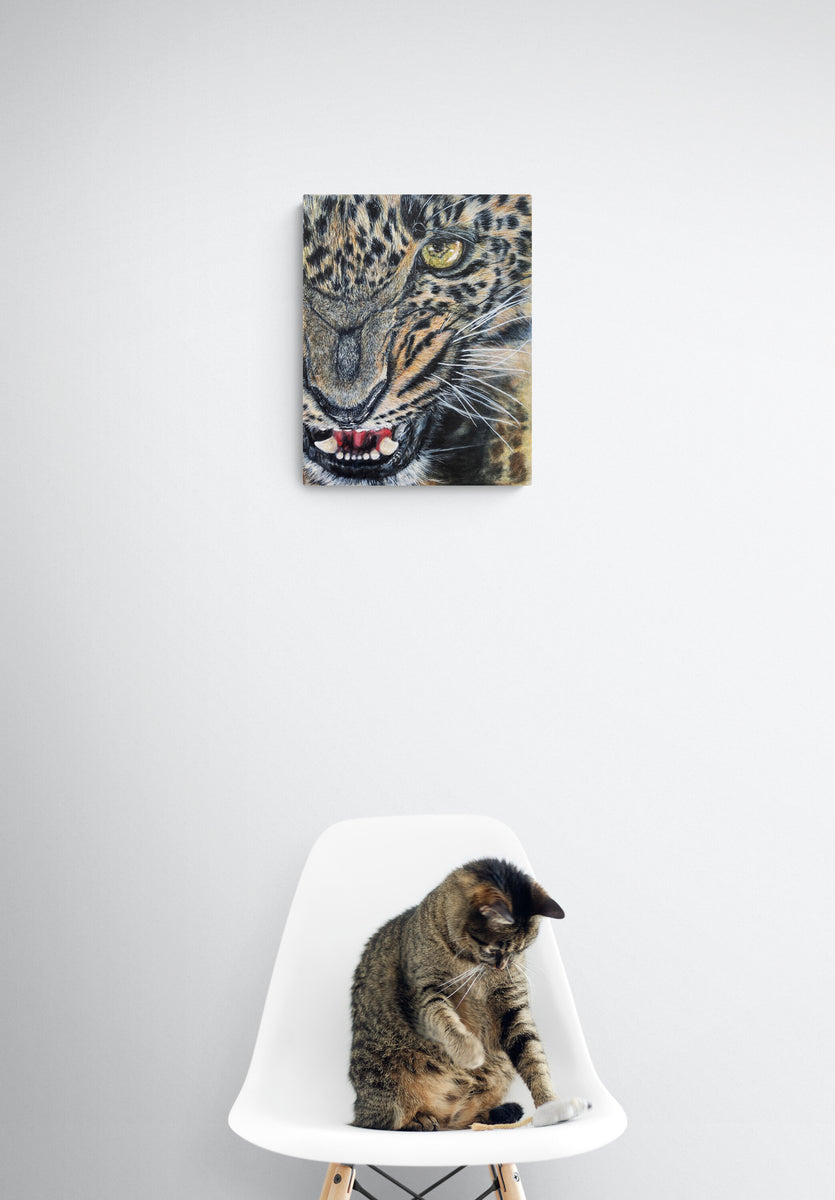 "Fierceness" by Thomas Ciccone, Colored Pencil on Paper – LagunaART.com ...