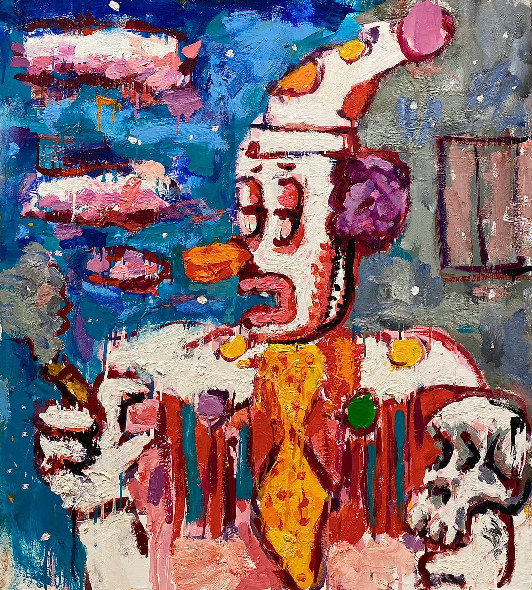 "Golem 3" by Greg Kessler, Oil on Canvas – LagunaART.com gallery