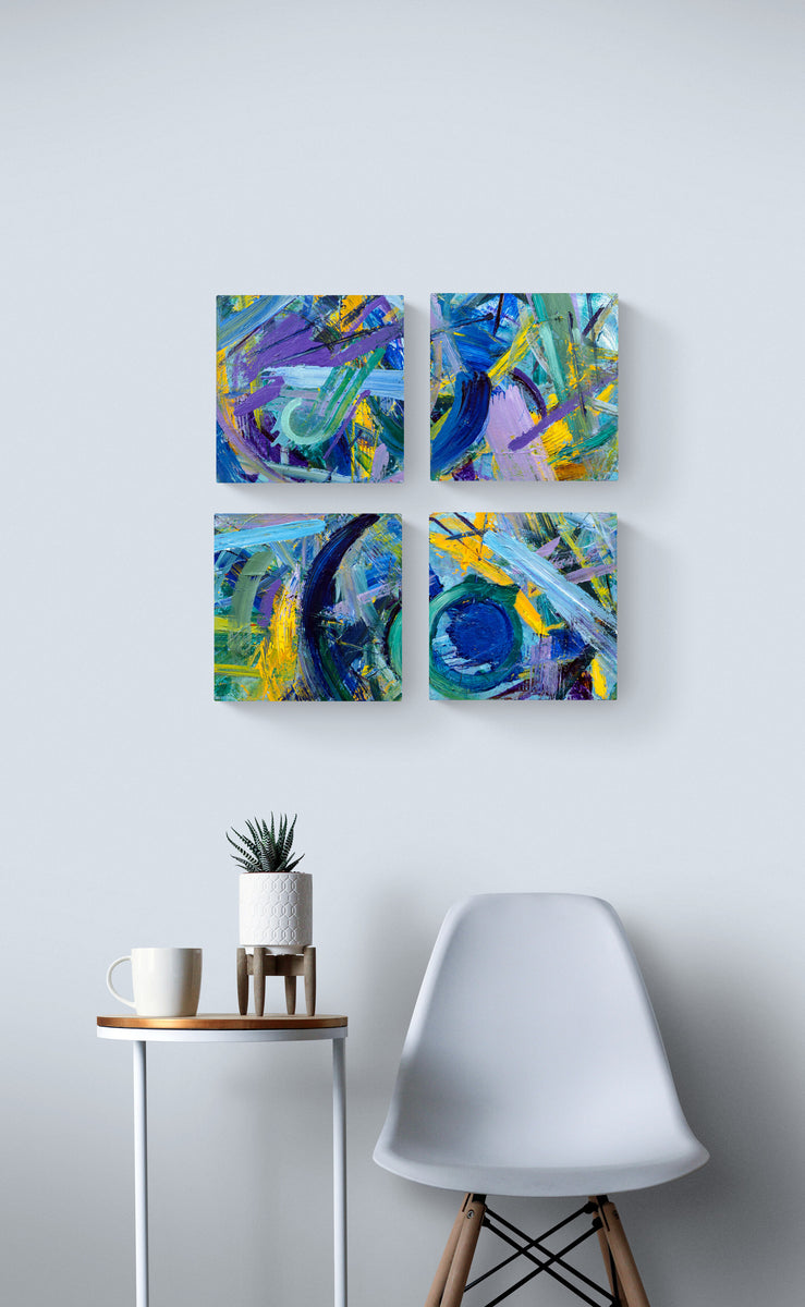 "Parts of the Whole" by Daniel Kanow, Oil on Canvas – LagunaART.com gallery