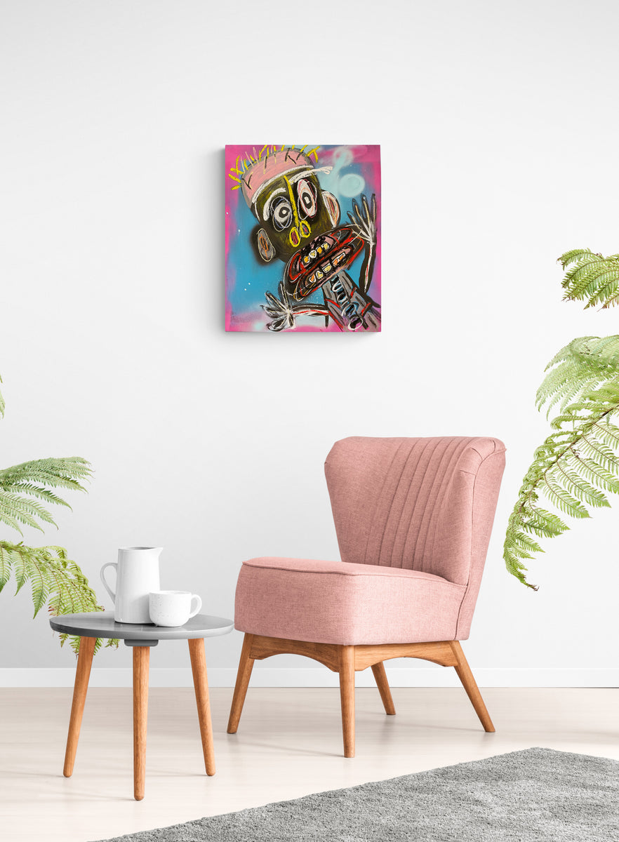 "Esoteric" by Tony Pharo, Mixed Media on Primed Wood Panel – LagunaART ...