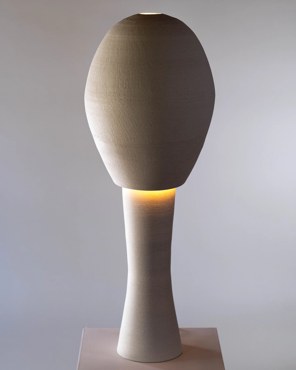 "Bulb" by Daniel Monroe, Ceramic Sculpture – LagunaART.com gallery